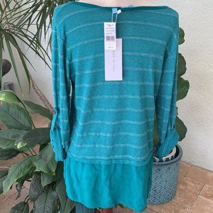 Kaktus | Tops | Kaktus Green Pullover Italy Large | Poshmark